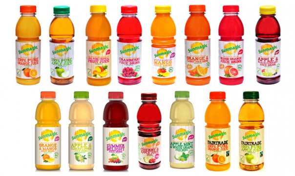 SSP brings pure fruit juice brand Sunmagic on board | Public Sector ...
