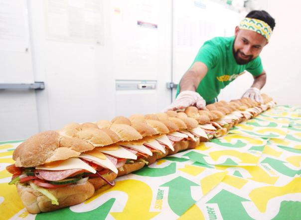 Subway launches ‘monster’ sub to encourage Brits to enjoy ‘long lunch ...