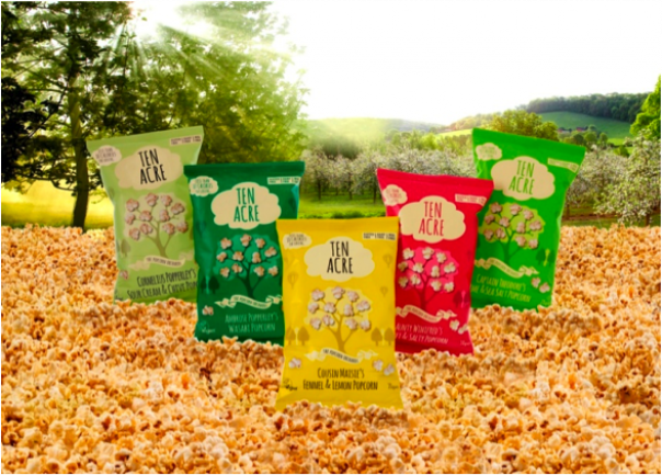 Ten Acre unveil new 'popcorn with a story' range | Public Sector Catering